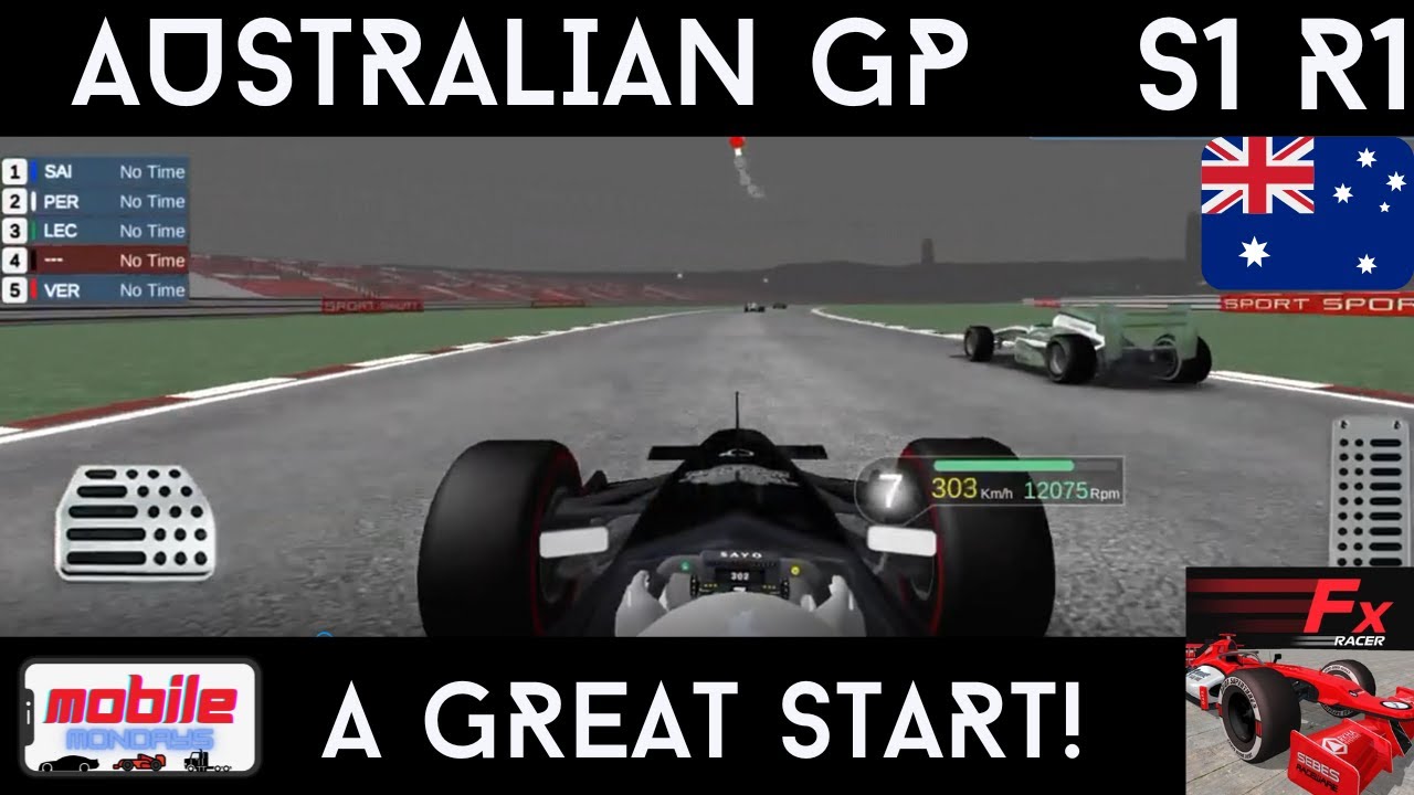 A GREAT START TO OUR F1 CAREER... (Fx Racer S1 EP1) MOBILE MONDAY - YouTube