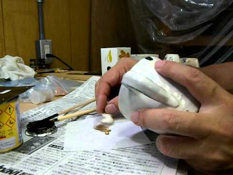 Kintsugi, Japanese gold repair 032.avi - YouTube
