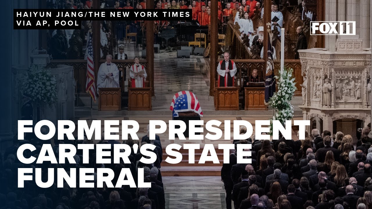 Former President Jimmy Carter's state funeral - YouTube