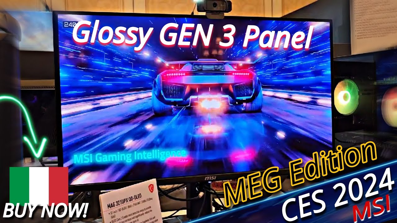 MSI Cheaters Monitor - GLOSSY 32" MEG 321URX DP 2.1 4K 240hz + BUY NOW ...