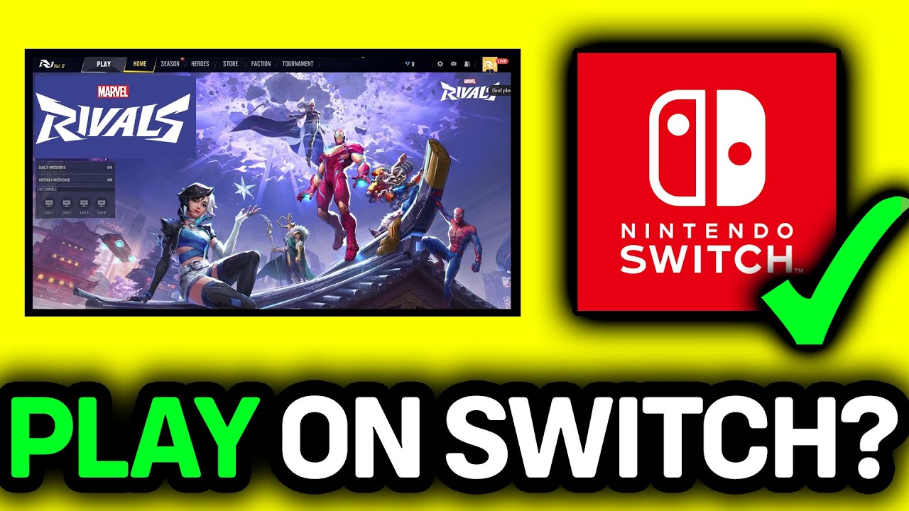 Can You Play Marvel Rivals On Nintendo Switch? - YouTube