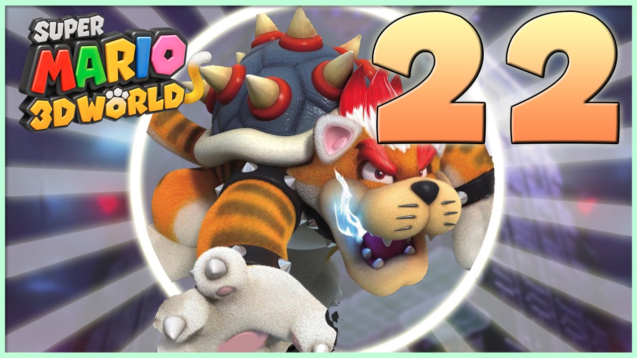 SUPER MARIO 3D WORLD Part 22: Final Boss Meowser | Let's Play - YouTube