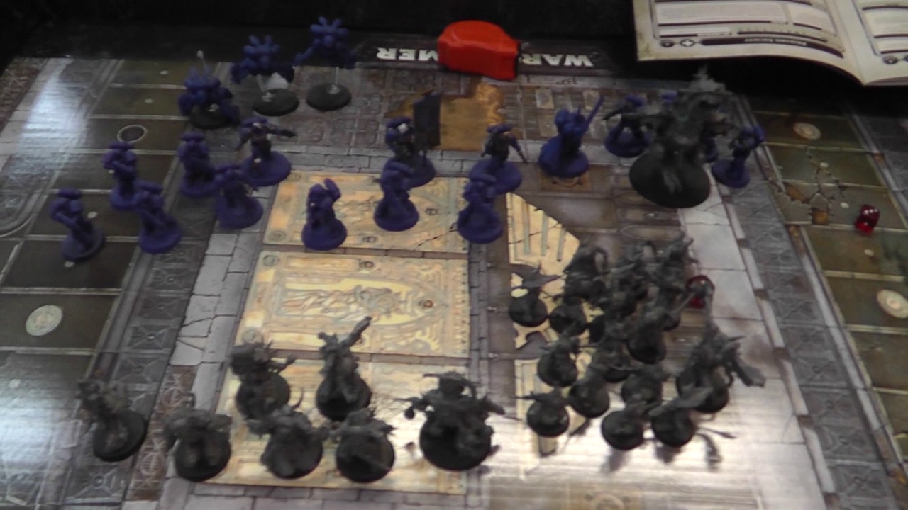Warhammer 40K 8th Edition Dark Imperium Battle Report - Primaris Space ...