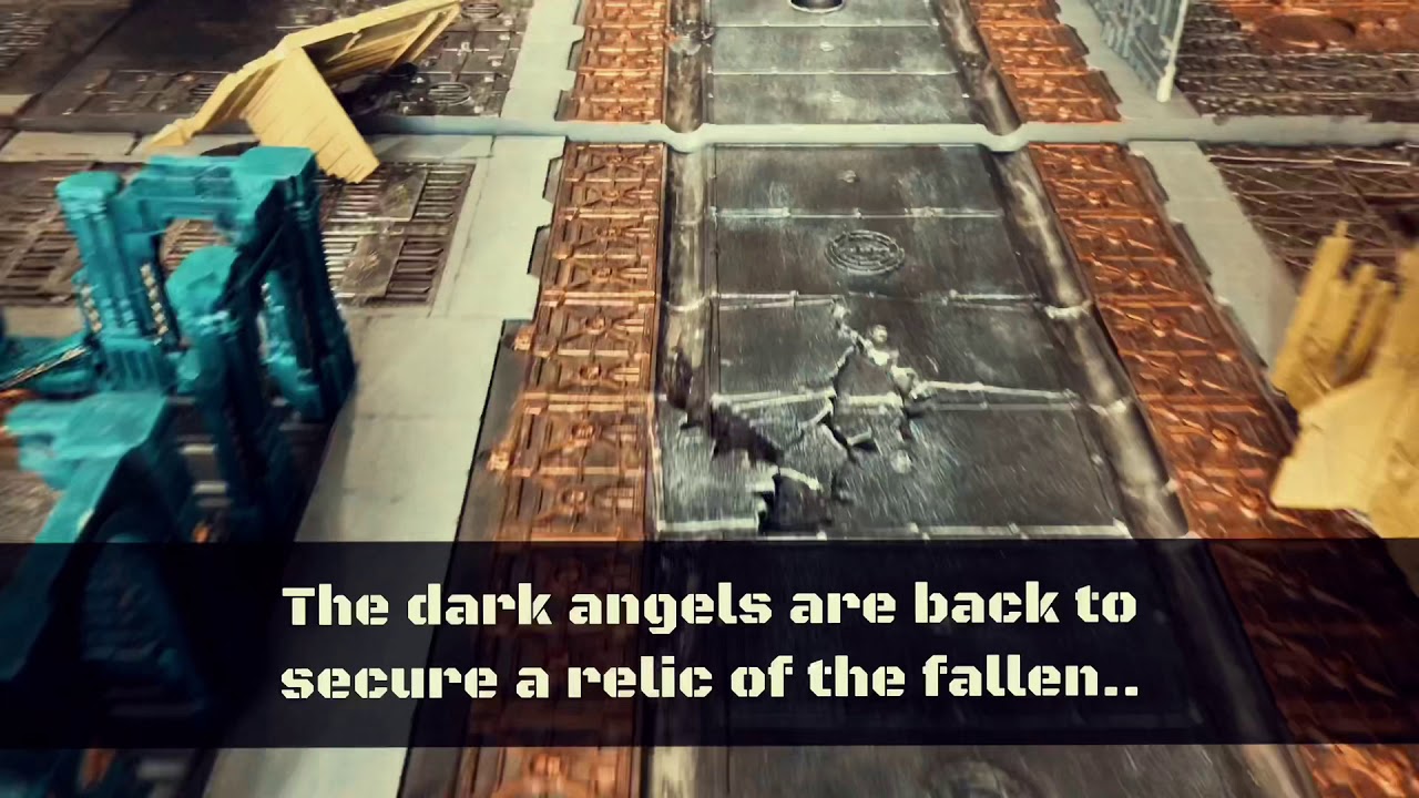 Dark Angels VS Ultramarine & Knights 3,600 pts Vigilus Campaign - YouTube