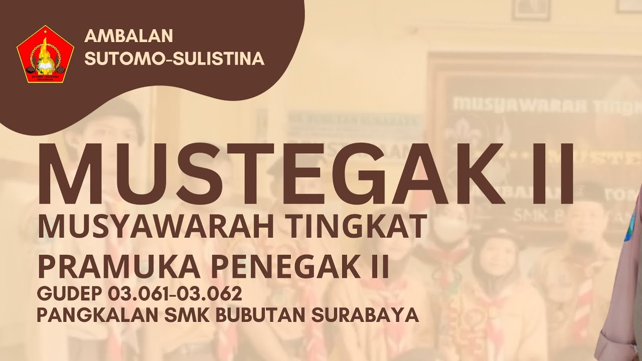 MUSTEGAK II SMK BUBUTAN SURABAYA - YouTube