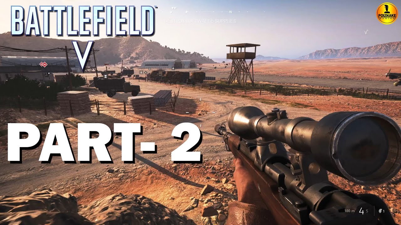 Infiltrate Enemy Village, Comms Bunker & Airbase [1080p 60FPS UHD ...
