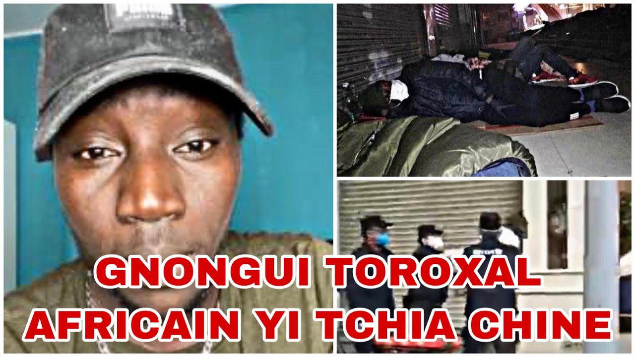 EN CHINE, “ GNO DOOR SENEGALAIS YI, DILEN FITNAL “”..... dagno khif ...