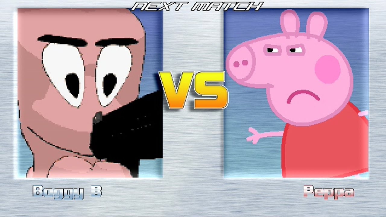 M.U.G.E.N REQUESTS | Boggy B vs Peppa Pig | Worms vs Peppa Pig - YouTube
