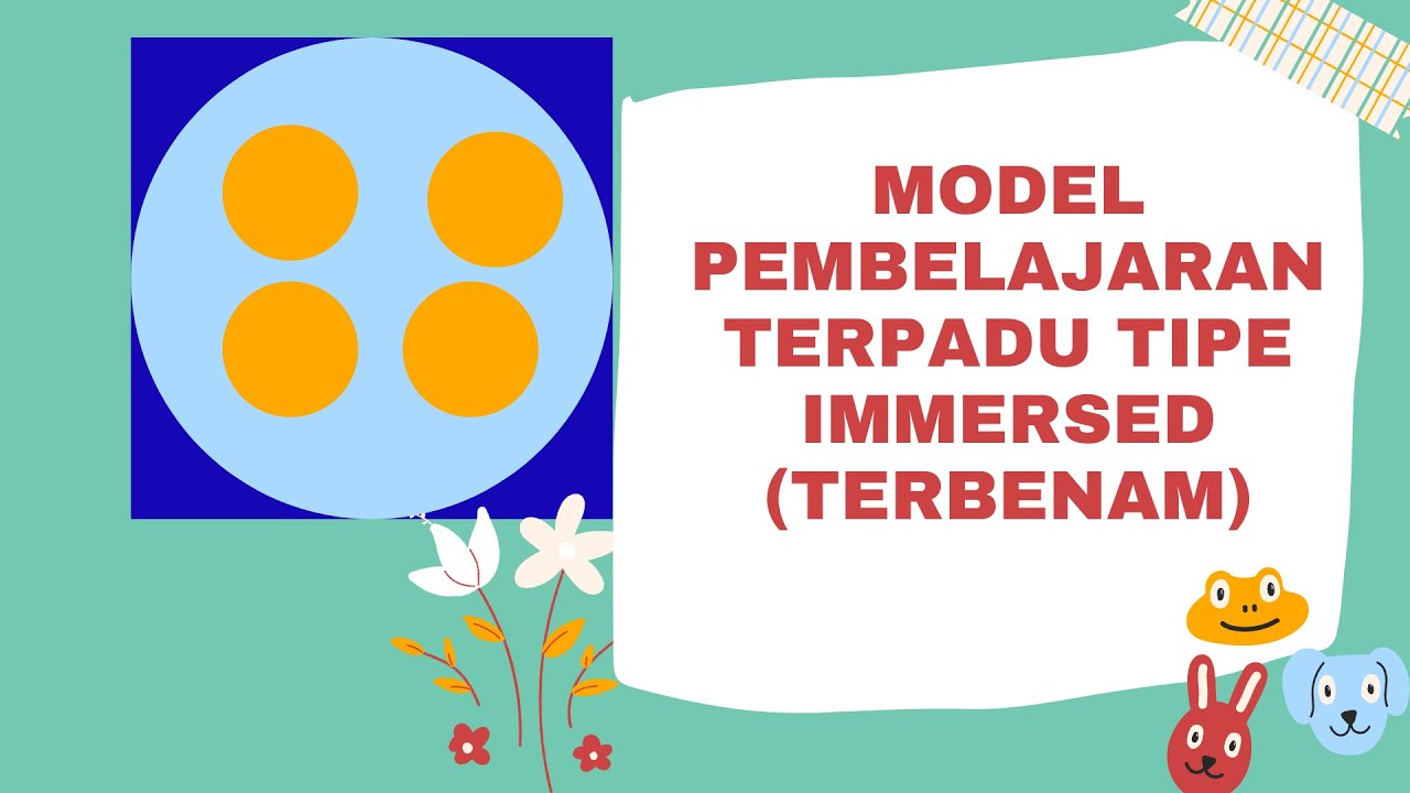 "PEMBELAJARAN TERPADU TIPE IMMERSED" - YouTube