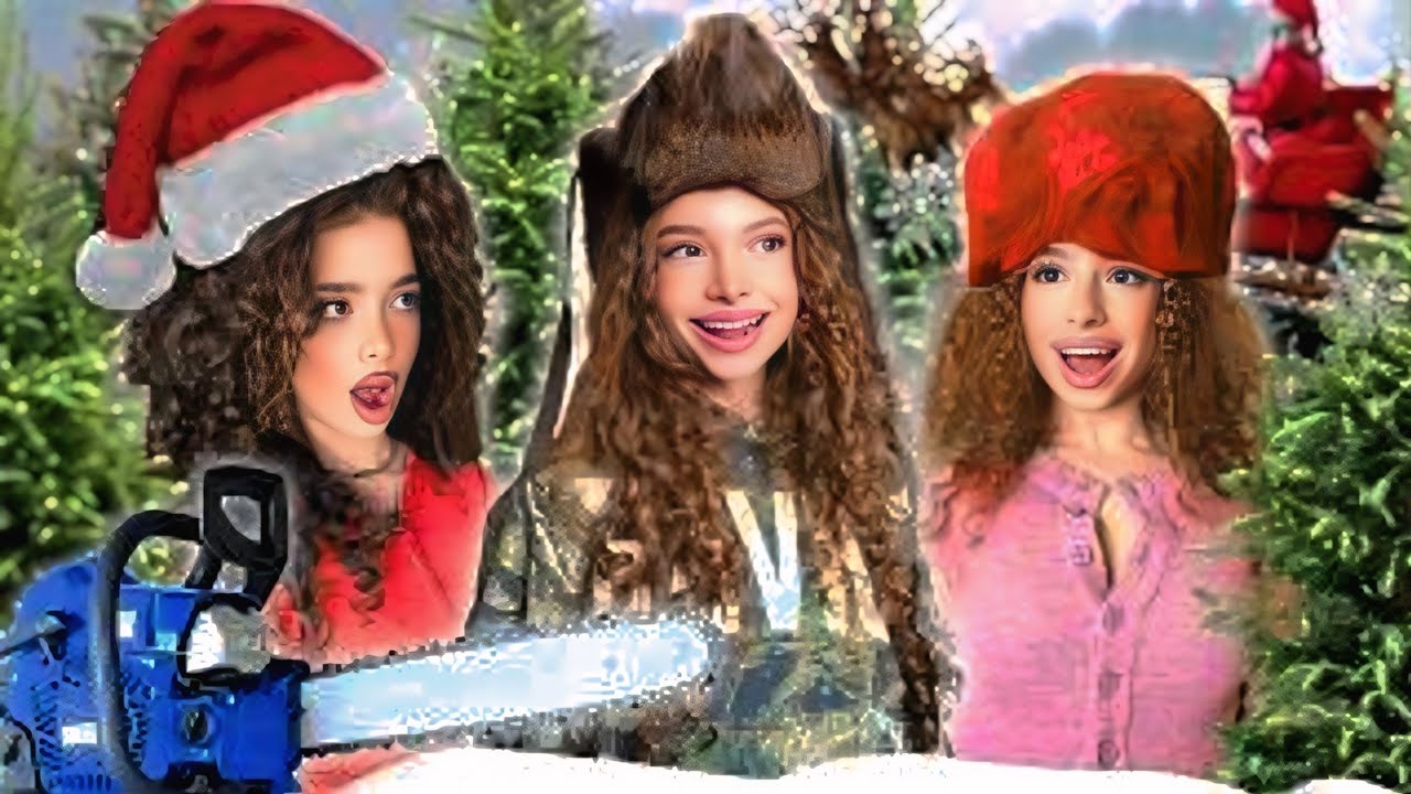 Kalogera Sisters CUT Their First REAL Christmas Tree! (Most Hilarious ...