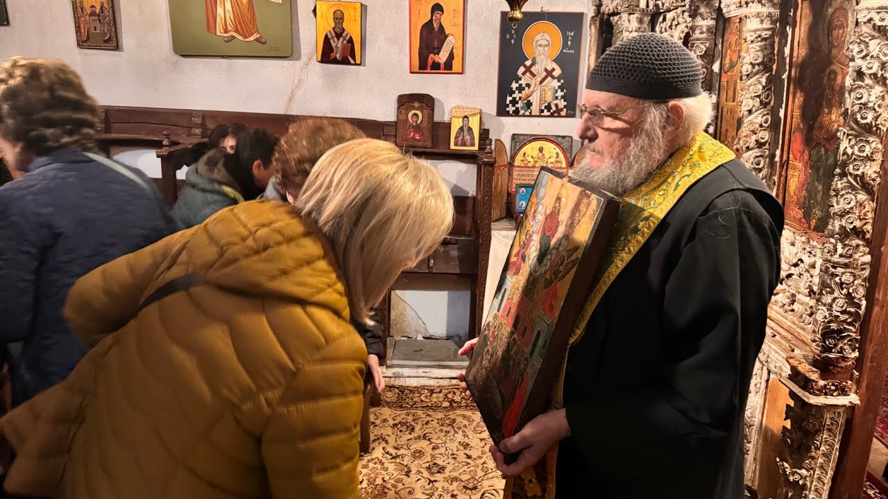 Ο Άγιος Προφύριος, ο Άγιος Ιάκωβος Τσαλίκης και ο Άγιος Παΐσιος ...