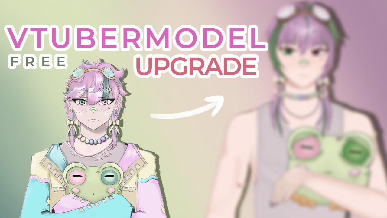 Giving away a FREE Vtuber Model, but making it a speedrun | SquishyAusty - YouTube