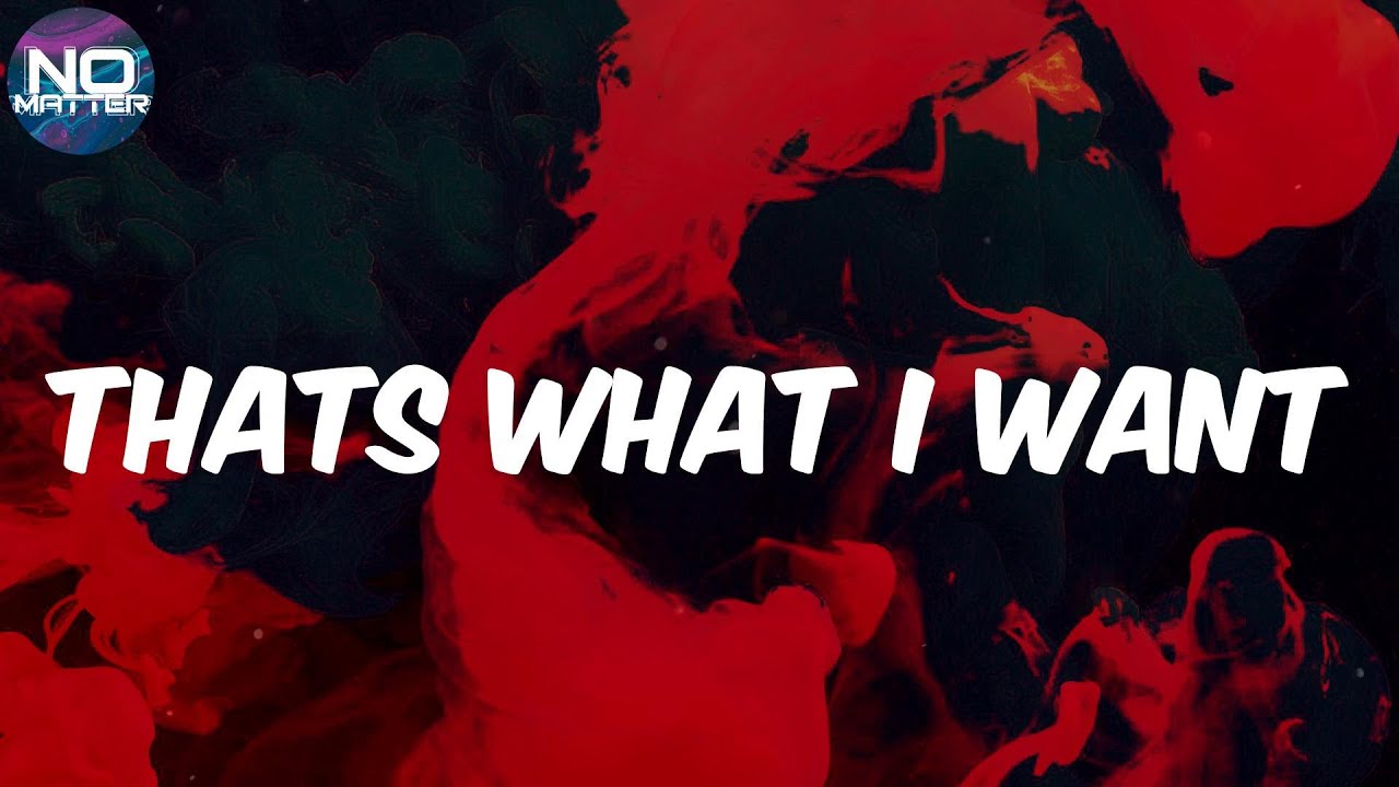 Lil Nas X - (Lyrics) THATS WHAT I WANT - YouTube