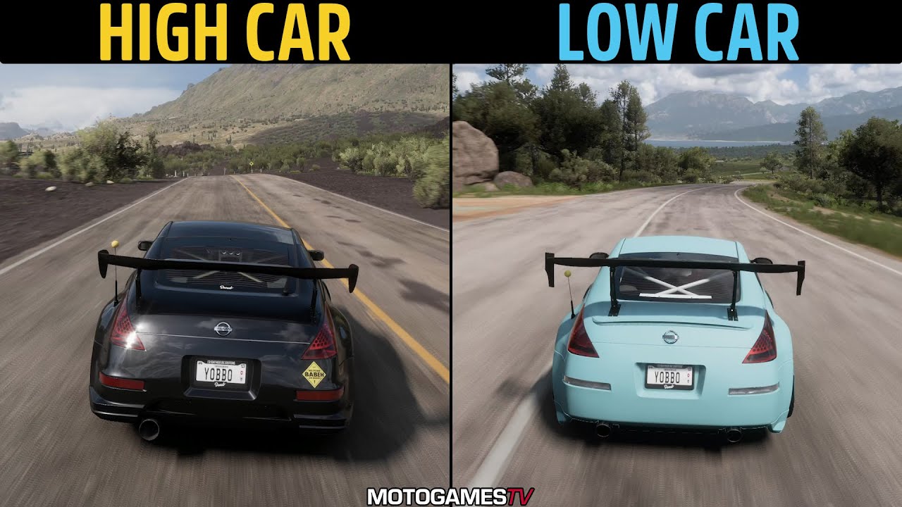 Forza Horizon 5 - Nissan 350Z Donut Media High and Low Cars ...