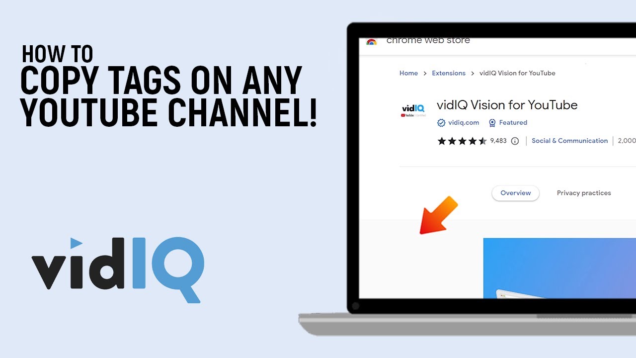 How to Copy Tags of Any Channel on Youtube using VidIQ [easy] - YouTube