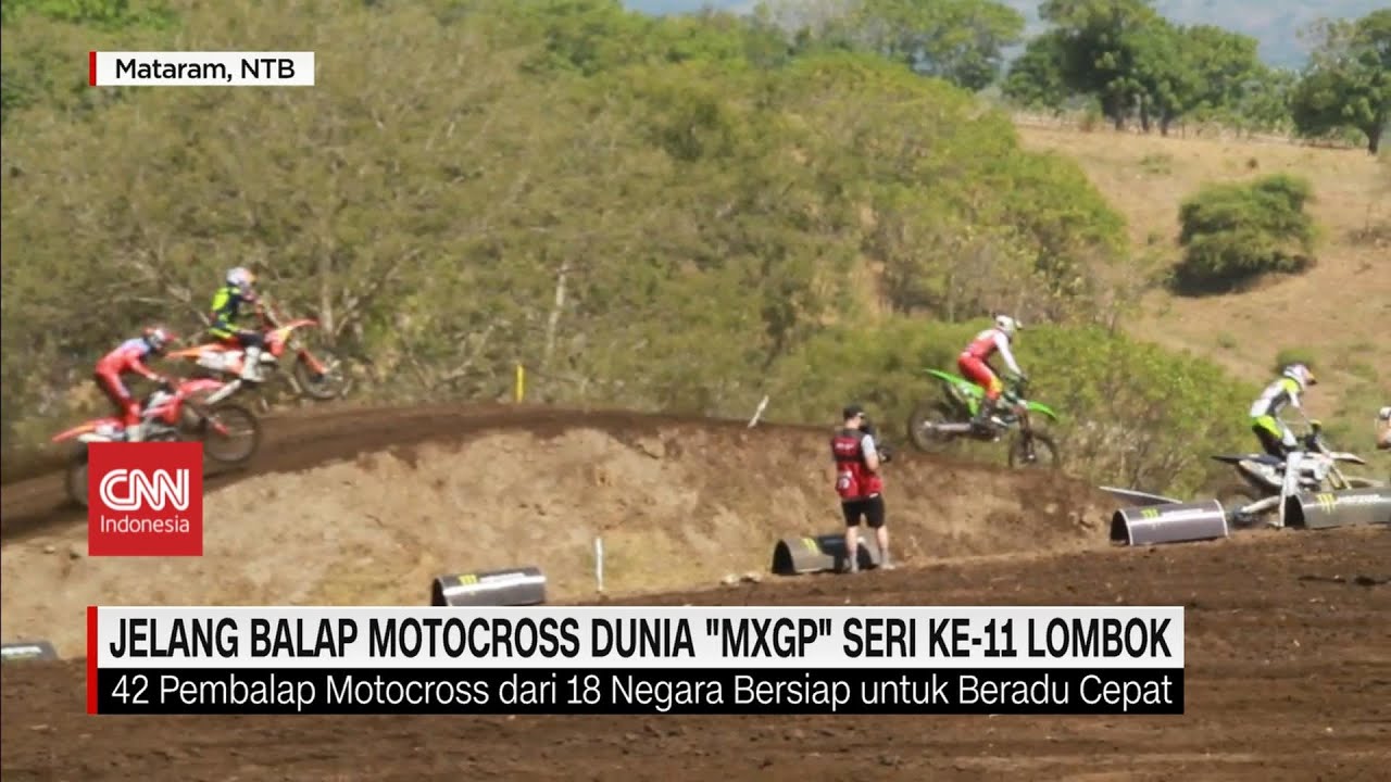Jelang Balap Motocross Dunia 'Mxgp' Seri ke-11 Lombok - YouTube