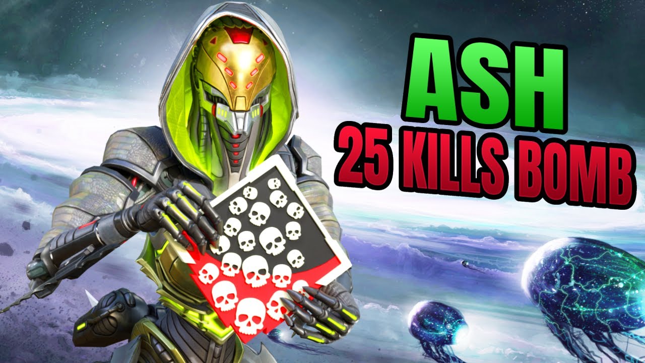 SUPER ASH 25 KILLS & 4700 DAMAGE IN AMAZING GAME (Apex Legends Gameplay ...