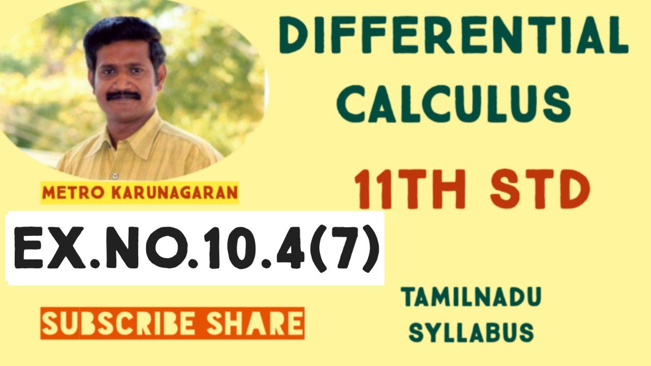11th Std Maths Ex 10 4 7 Find The Derivatives Of x 2 y 2 Tan 1 y 11th-std-maths-ex-10-4-7-find-the-derivatives-of-x-2-y-2-tan-1-y