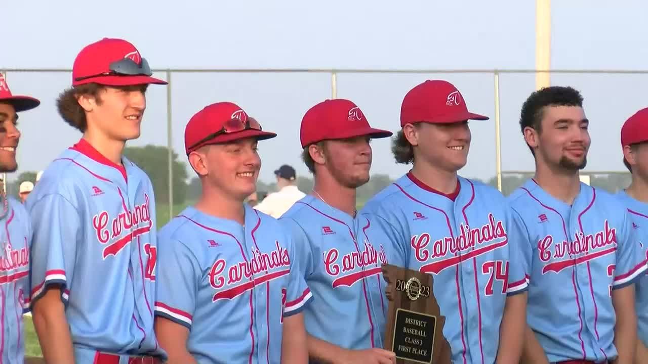 South Shelby Cardinals Face Clark County Indians On The MSHSAA Baseball ...