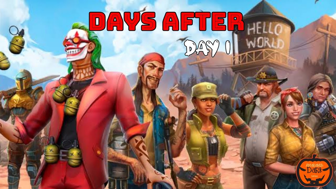 Day 1 - Days After: Zombie Survival & Apocalypse Game - YouTube