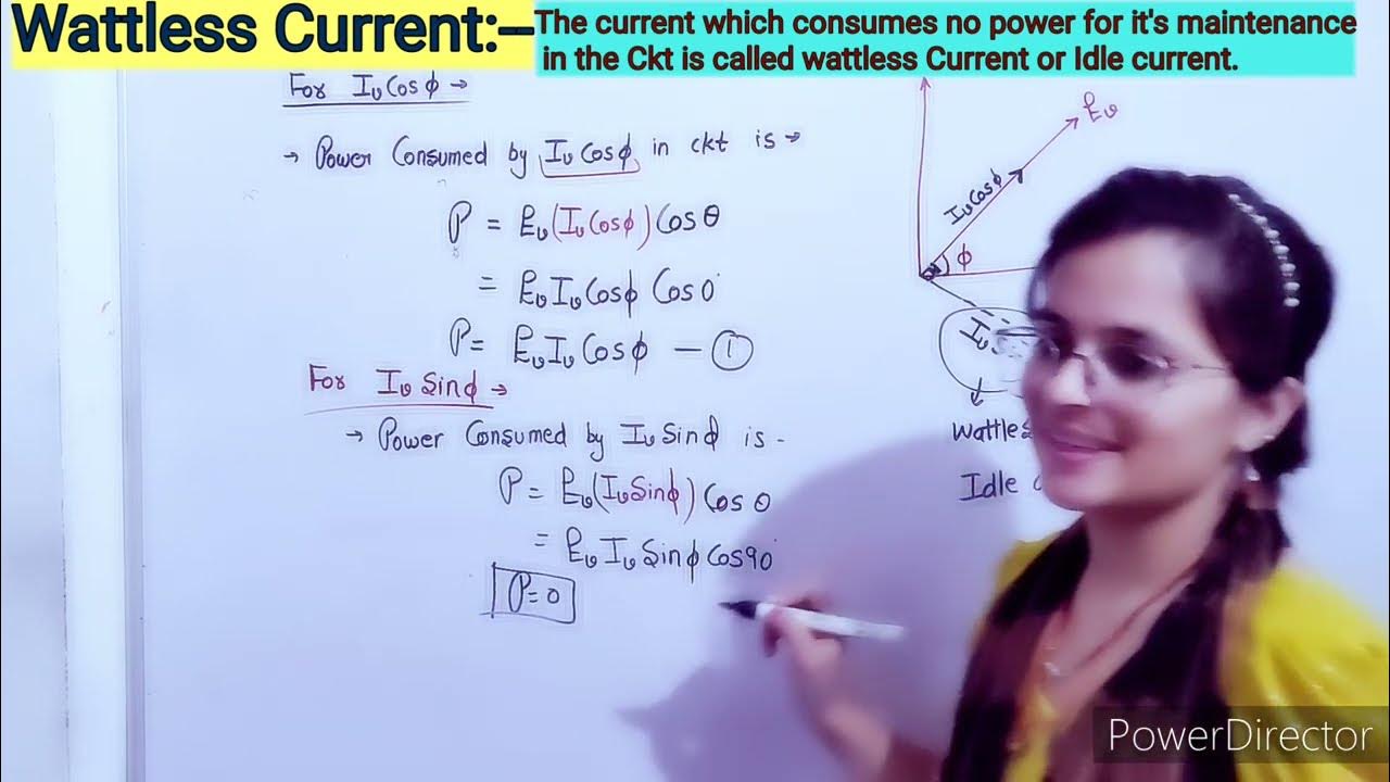 Wattless Current Class 12th Physics By Preetu Ma am alternating Current wattless-current-class-12th-physics-by-preetu-ma-am-alternating-current