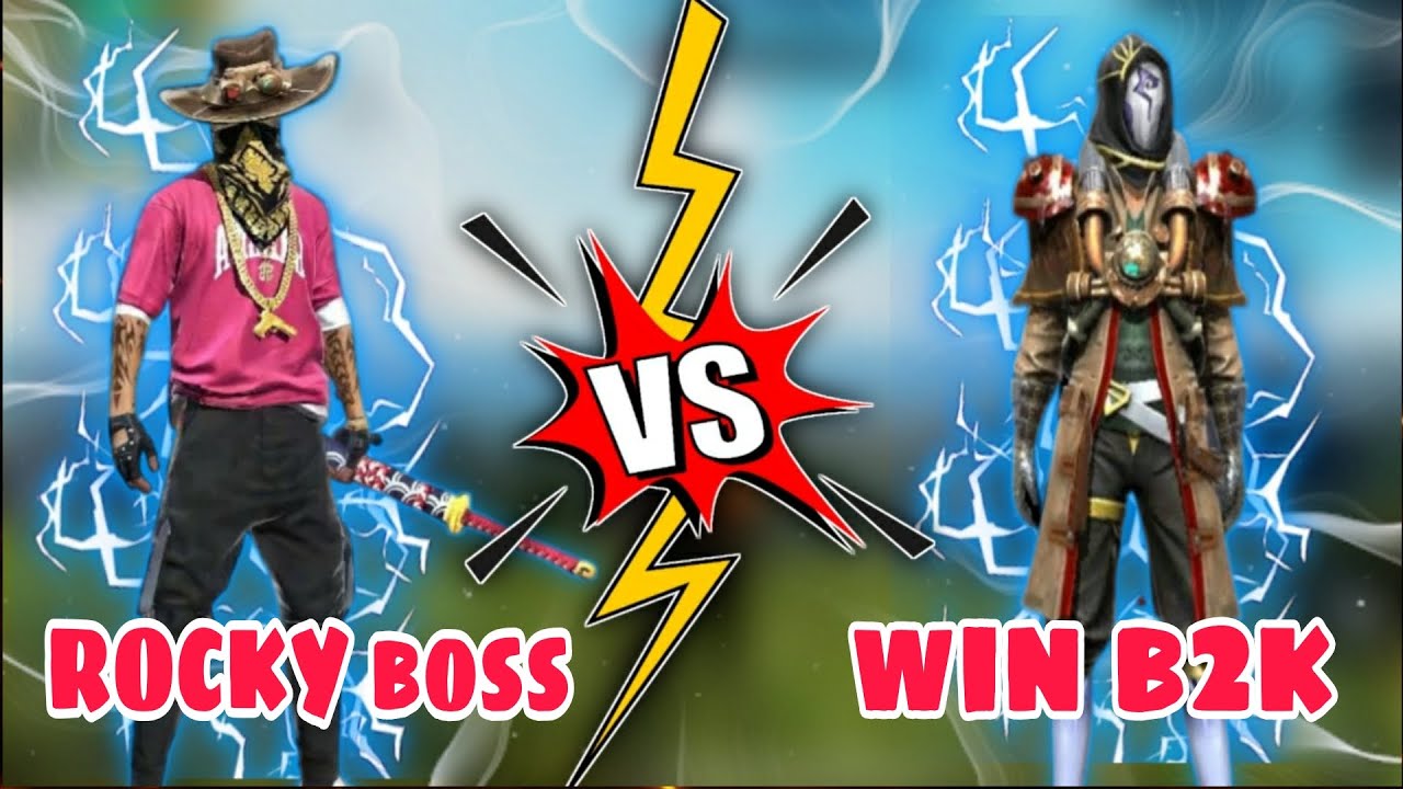 GAMING ROCKY | ROCKY BOSS VS WIN B2K | GAMING ROCKY BOSS 826 | 1 vs 1 ...