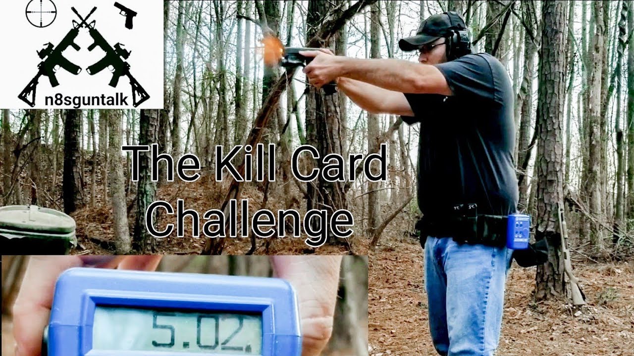 Shooting Drill #2 RE Factor Tactical Kill Card Challenge (in 5.02 ...