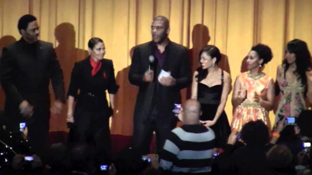Tyler Perry and Cast of "For Colored Girls Only" NYC Premiere - YouTube
