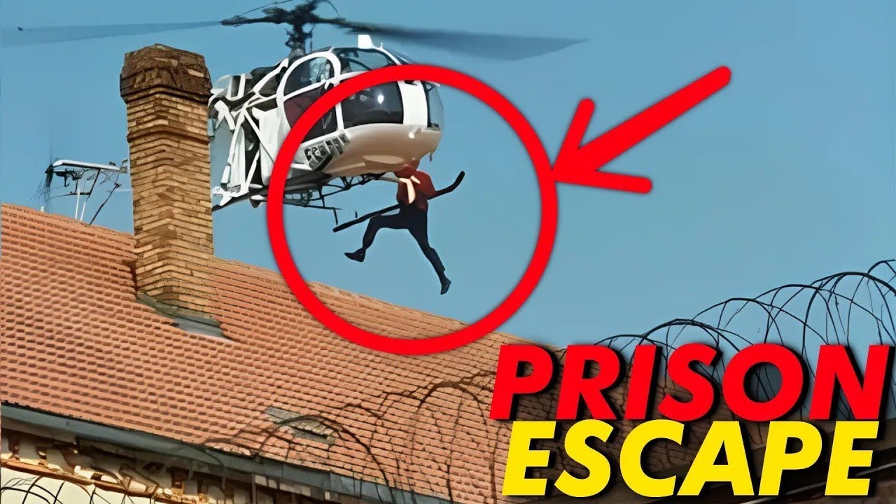 Exclusive Footage Of Prison Escapes Caught On Camera - YouTube