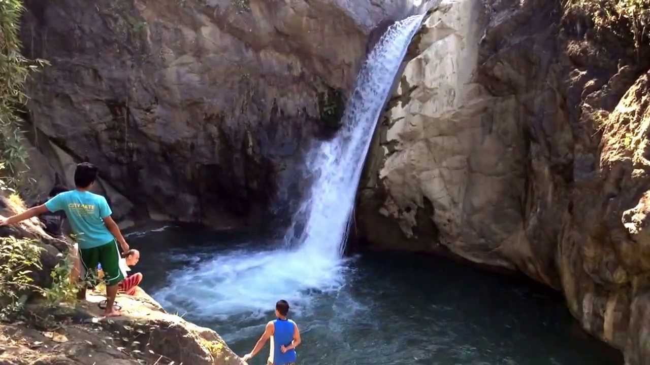 Bugasok Falls - Argao - YouTube