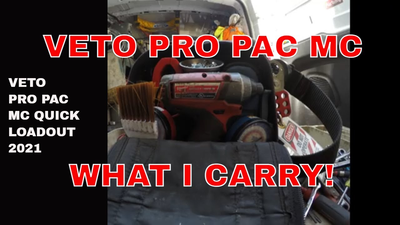 VETO PRO PAC MC 2021 QUICK LOAD OUT HVAC TECH - YouTube