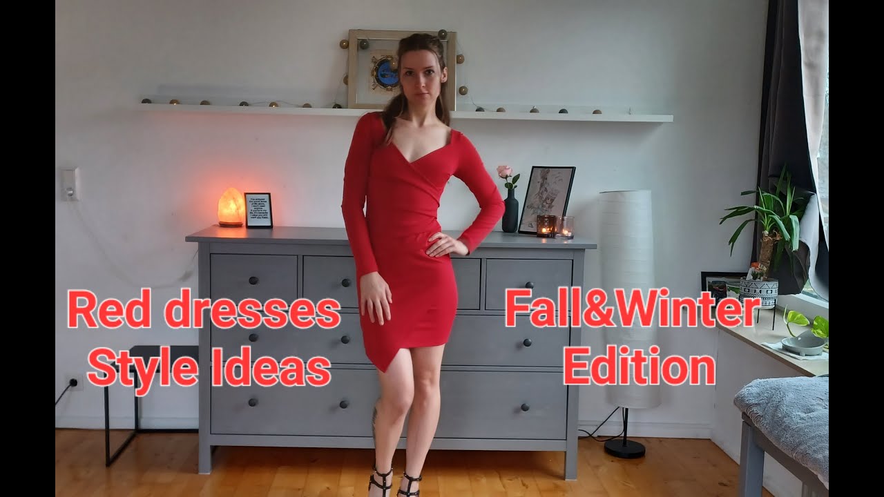 *CSI* Ep.21: Red dresses - How to style red dresses for fall & winter ...