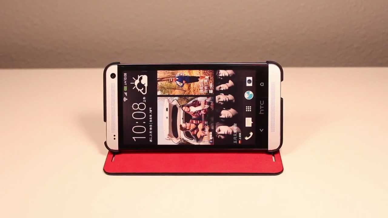 HTC One Double Dip Flip Case Review | 1080P HD - YouTube