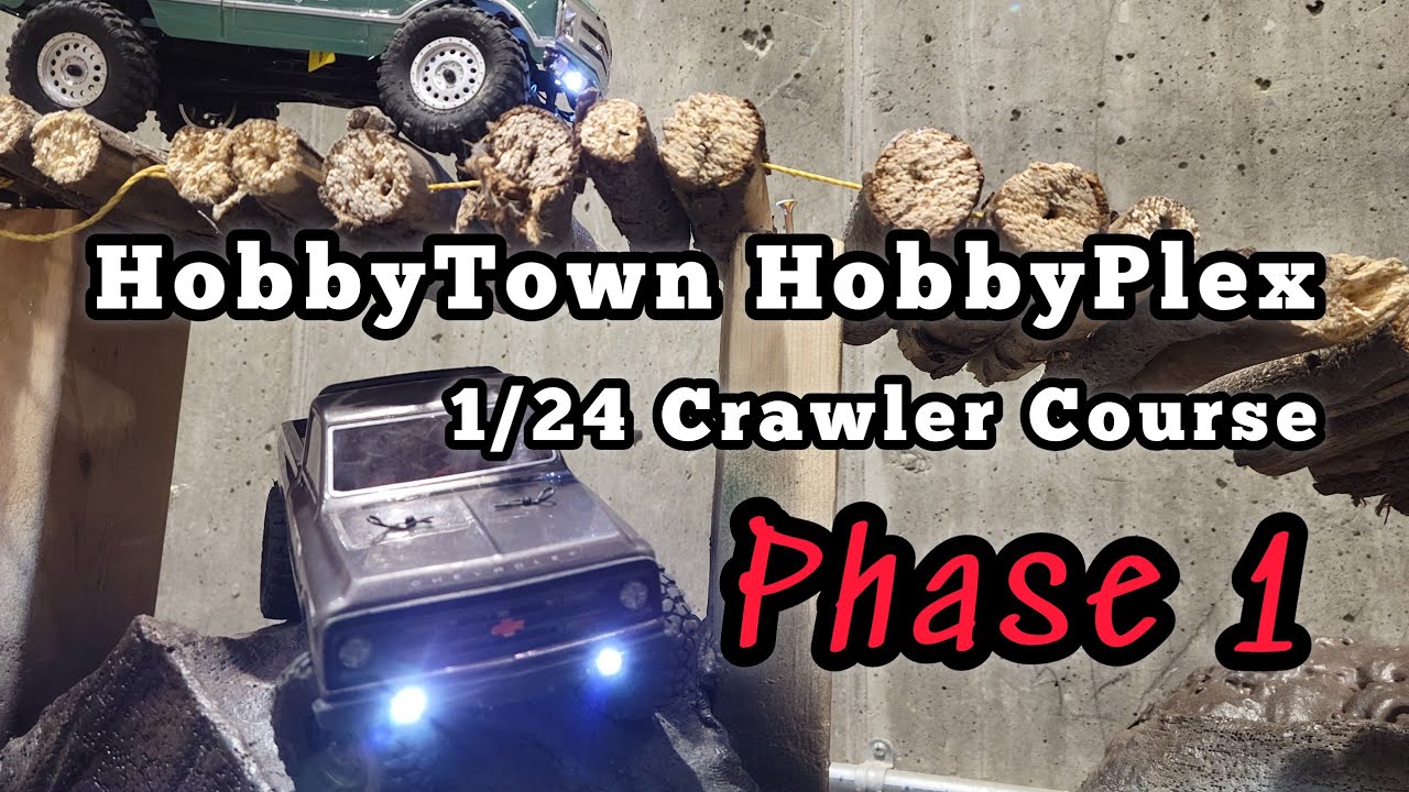 New Mini RC Crawler Course at the HobbyTown HobbyPlex - Axial SCX24 ...