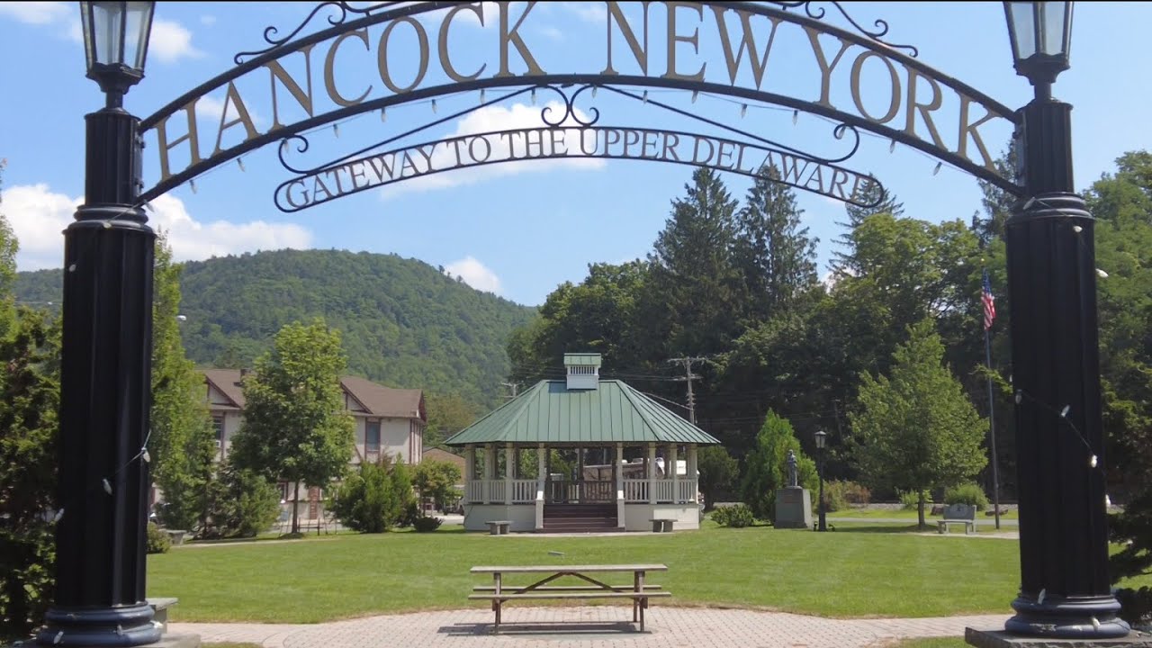 Drive & Walk Town of Hancock , Ny - YouTube