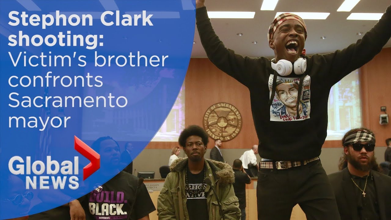 Sacramento police shooting: Stephon Clark's Brother disrupts City ...