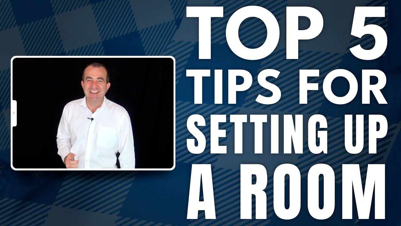 Top 5 Tips for Setting Up A Room - YouTube