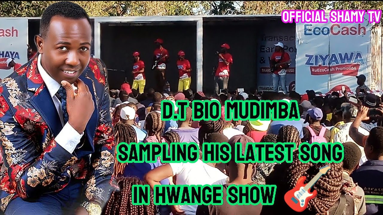 DT BIO Mudimba sampling his latest song in Hwange #zimbabwe #vicvlog ...