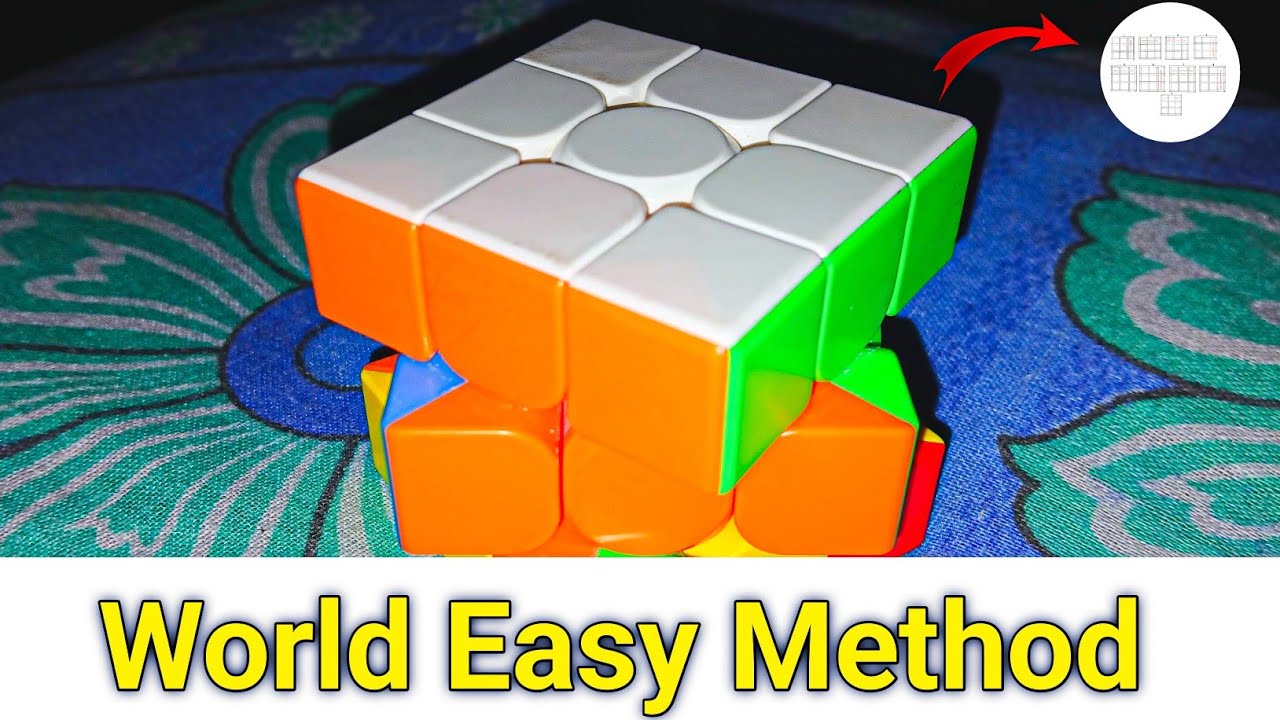 How to solve 3x3 puzzle cube fast | How to solve Rubik Puzzle | Kaise 3 Cube Solve Karte hein ...