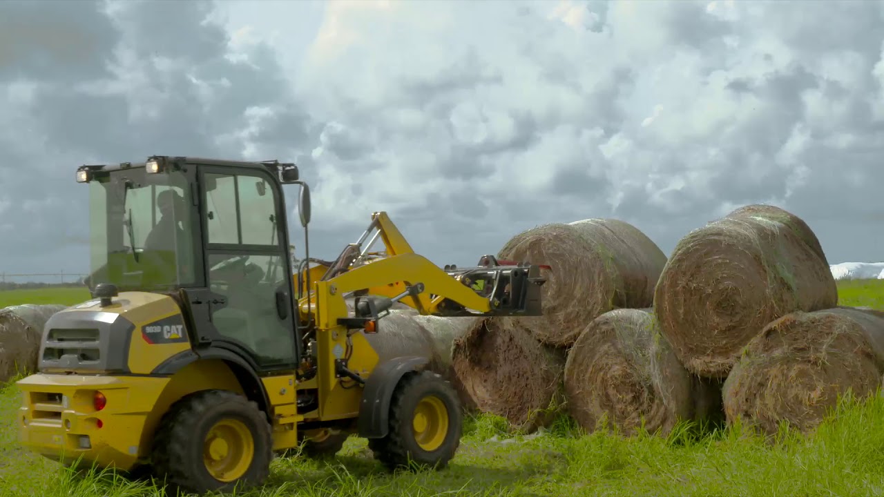 All New Cat® 903D Compact Wheel Loader - YouTube