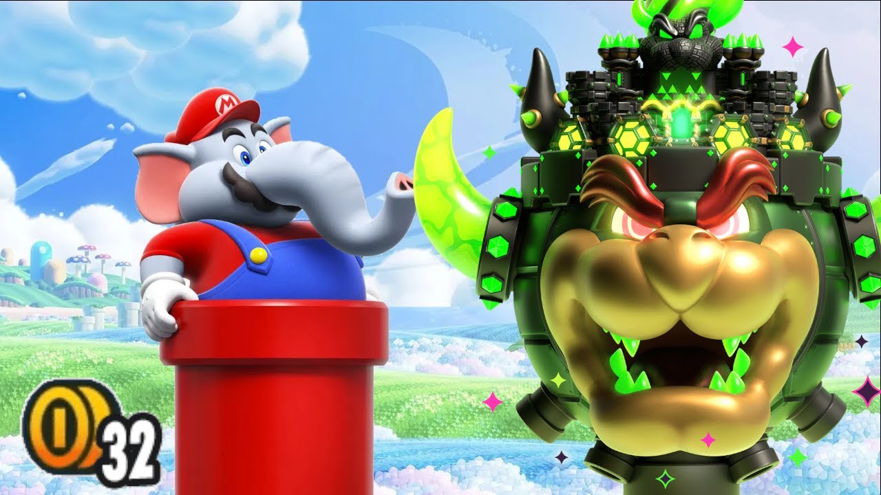 Super Mario Wonder - 32 - Bowser's Rage Stage - YouTube