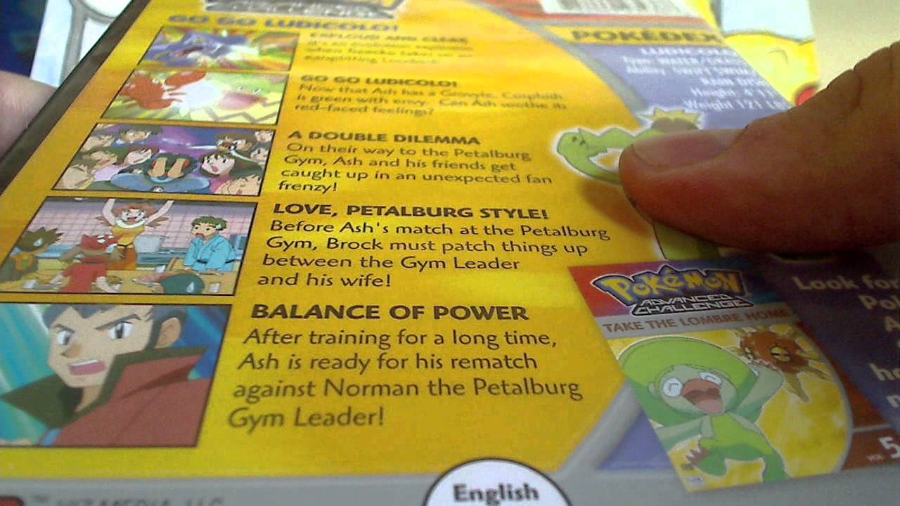 Pokemon Advanced Challenge Complete DVD Collection - YouTube