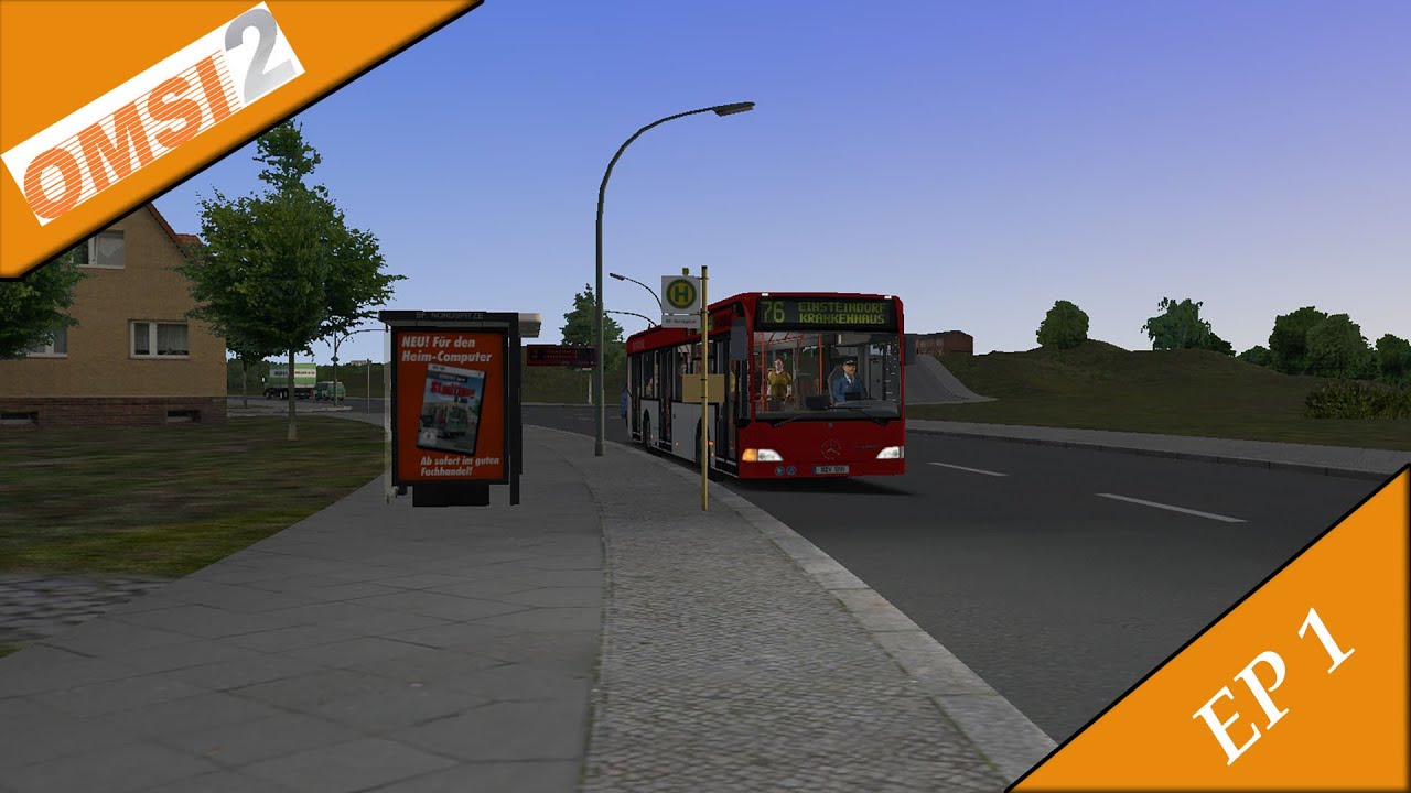 [100% Bus]- Omsi 2 - Démarrer un bus et 1er trajet [FR] - YouTube