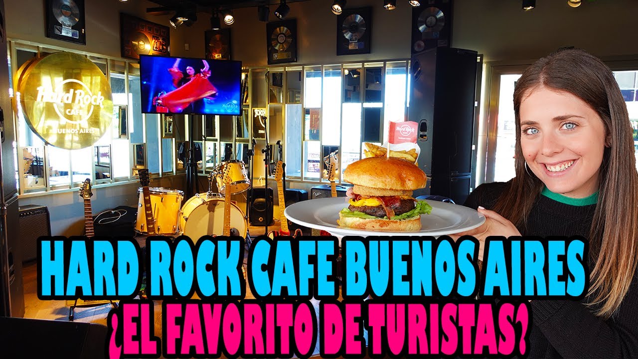 Así es el HARD ROCK CAFE de BUENOS AIRES I ¿Vale la pena comer acá ...