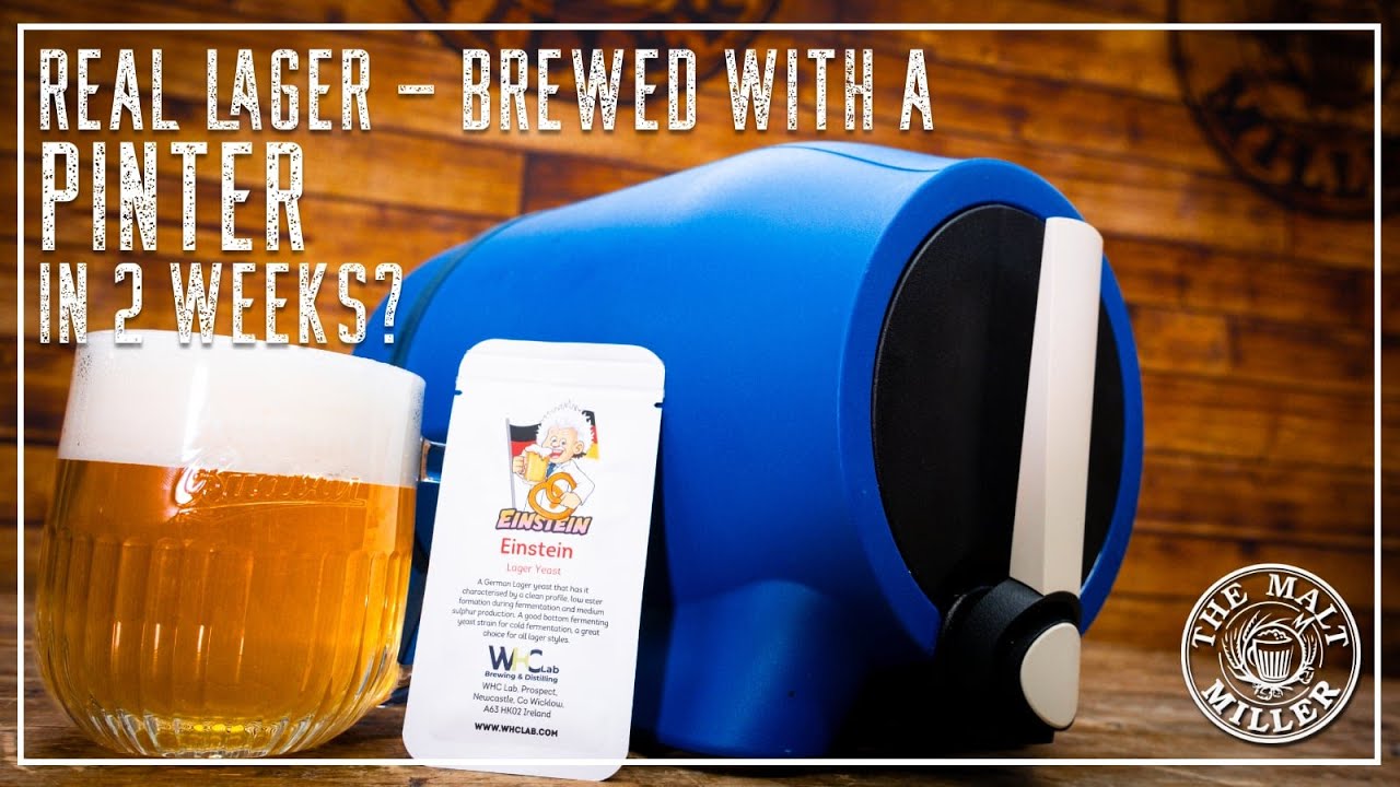 ALL-GRAIN PINTER LAGER - IN UNDER 2 WEEKS? | THE MALT MILLER HOME ...