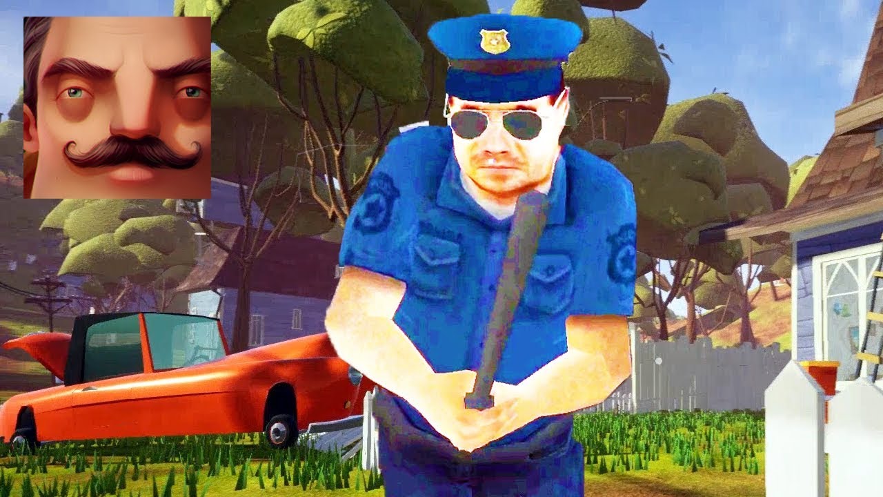 HELLO NEIGHBOR MR MEAT - My New Neighbor MR MEAT Police Act 1 Gameplay ...