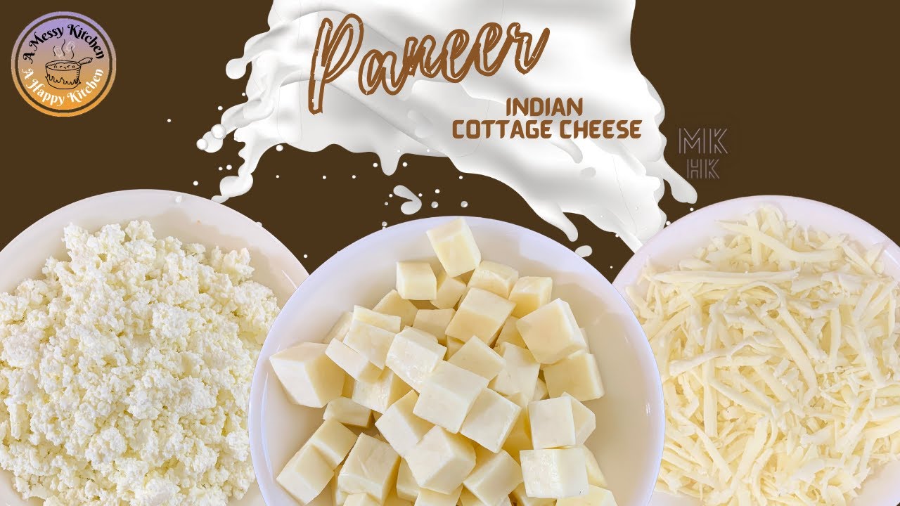 PANEER🧀COTTAGE CHEESE | How To Make Paneer At Home | How to Store With ...