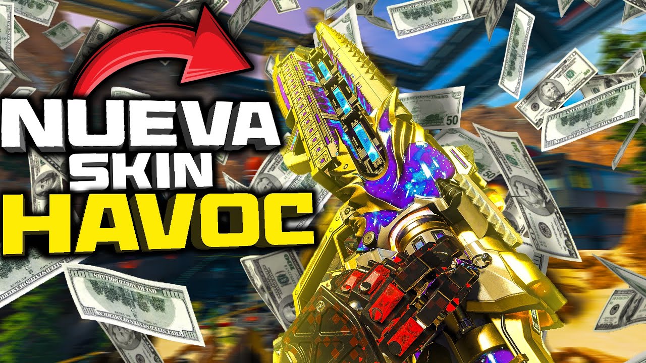 CONSEGUÍ la NUEVA SKIN de HAVOC en APEX LEGENDS - YouTube