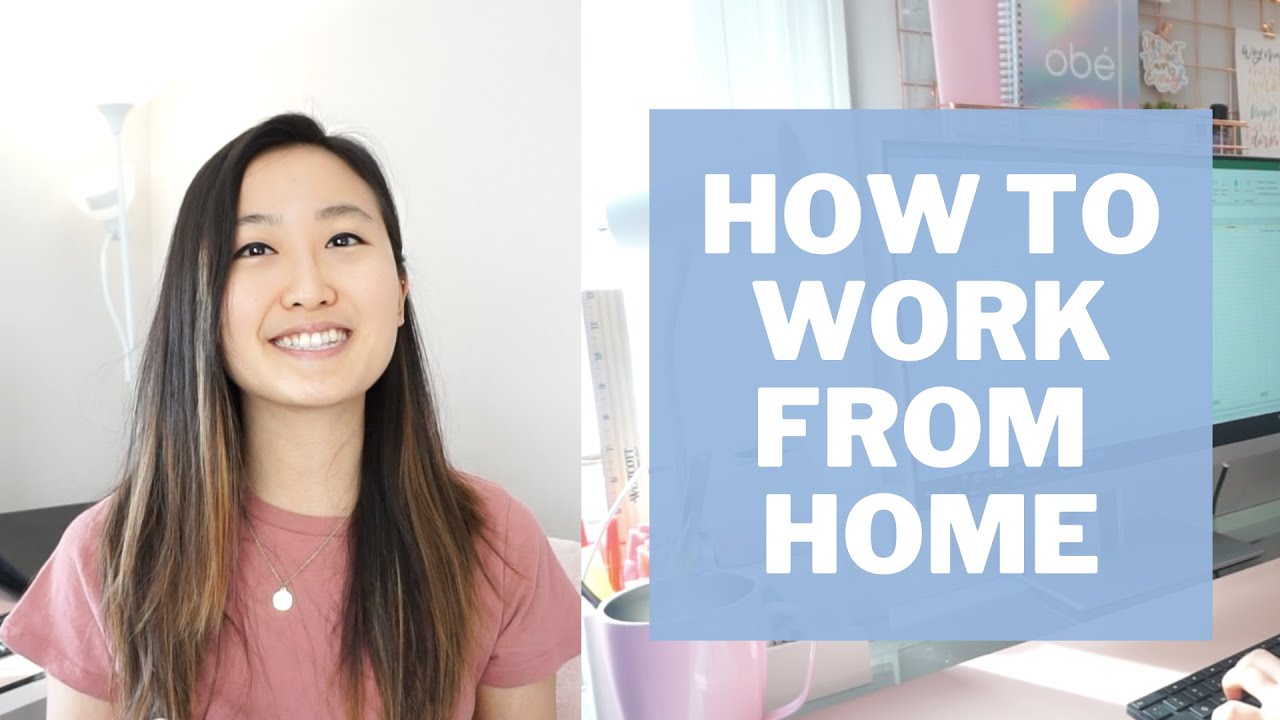 How to Work from Home Effectively l How to Stay Focused and Productive ...