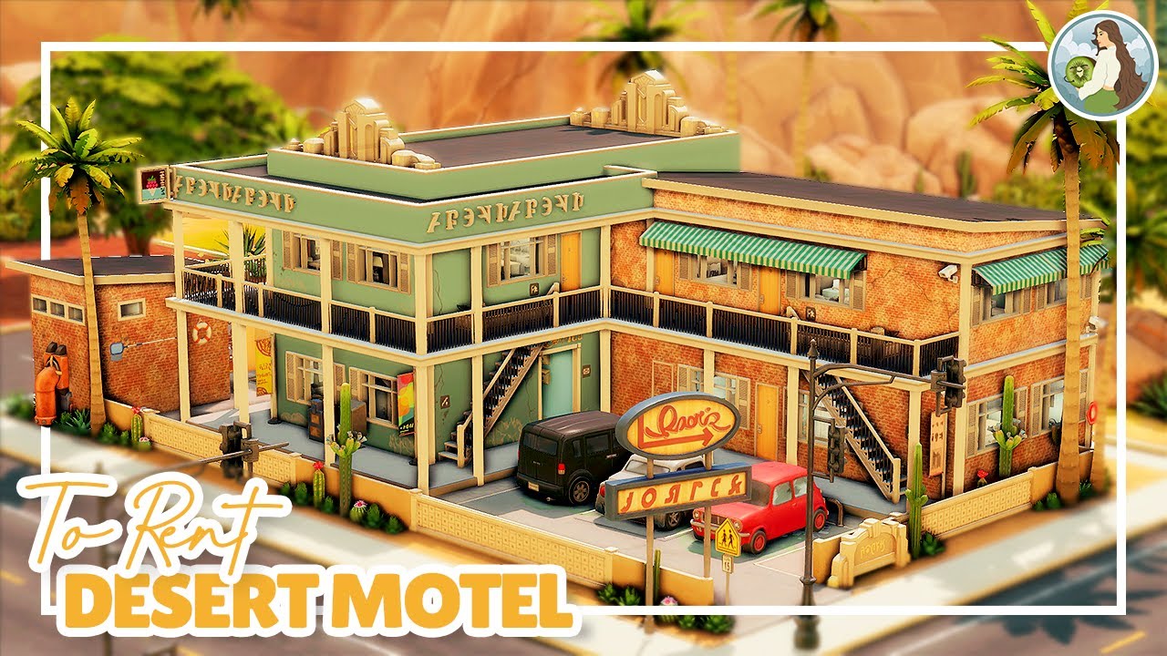 I Made A MOTEL For The New "For Rent" Pack!! 🔑 | Speed-build | The Sims ...